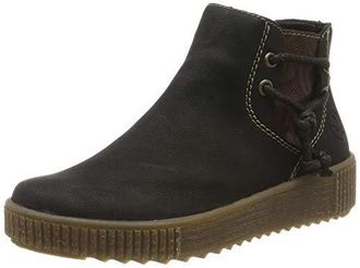 Rieker Herbst/winter, Bottes Chelsea femme, Noir (schwarz/brown / 00 00), 38 EU