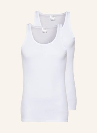 Schiesser 2er-Pack Unterhemden Original Classics weiss