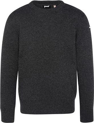 Schott NYC PLRELIFE1RS Pull, Charbon, S Homme
