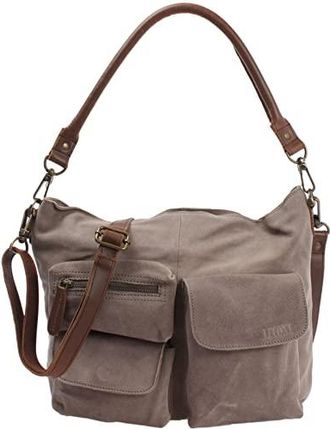 Leconi Sac à bandoulière Sac en cuir pour femme Sac à main en cuir véritable de grande taille Sac à main en cuir Sac à main pour femme Veloursleder Cuir sauv