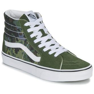 Vans Core Classics Chaussures de Ski Unisexes Zapatillas Altas, Vert/Multicolore, Pointure 42 femmes/42 Hommes, Vert/Multicolore, 42.5/44.5 EU