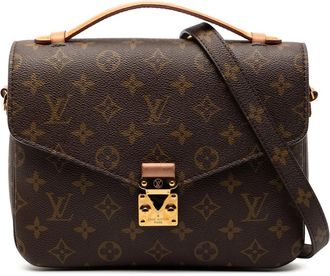 Louis Vuitton Hobo Bags - Monogram Pochette Metis - Gr. unisize - in Braun - f&uuml;r Damen