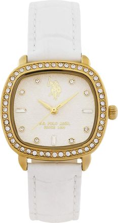 U.S.Polo Association Uhr U.S. Polo Assn. Mirabelle USP8490WH Wei&szlig;