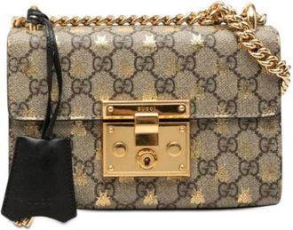 Gucci Pre-owned Padlock Crossbody - Femme - Pre-owned - Beige - Taille: ONE Size