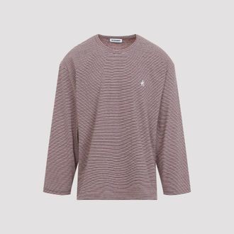 Jil Sander Striped Long Sleeve T Shirt