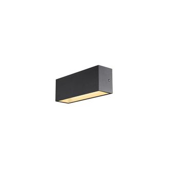 SLV SITRA L WL UP/DOWN, LED Outdoor Wandaufbauleuchte, anthrazit, CCT switch 3000/4000K