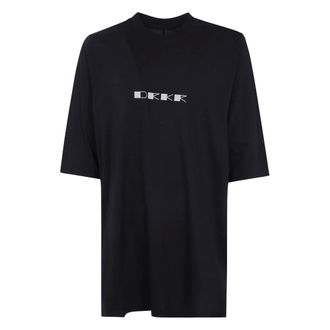 Rick Owens Jumbo SS T - Homme - Tops - Noir - Taille: XS