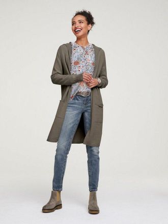 Heine Strickjacke Long-Strickjacke