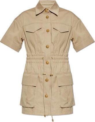 Balmain Femme, Robes, Beige, Taille: 38 FR Robes