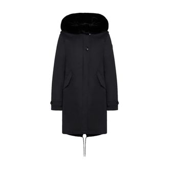 Woolrich Literary Parka - - Jackets - Herren - Blau - XS