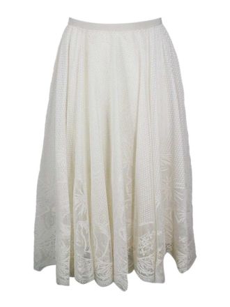 Fabiana Filippi Jupe Midi - Cr&egrave;me