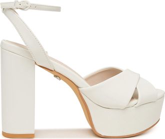 Buffalo Sandalen Buffalo Kya Cross 1291685 Wei&szlig;