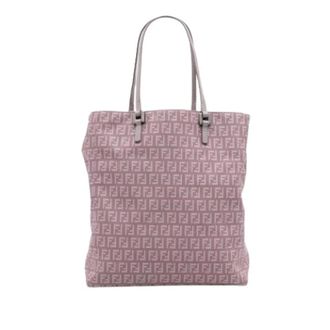 Fendi Sac fourre-tout en toile Pre-owned - Femme - Pre-owned - Violet - Taille: ONE Size