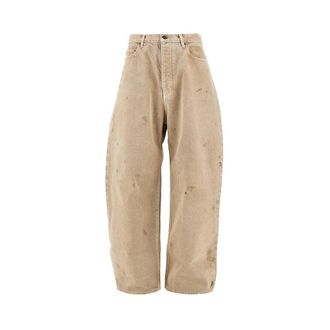 Balenciaga Stained effect denim pants Man 28