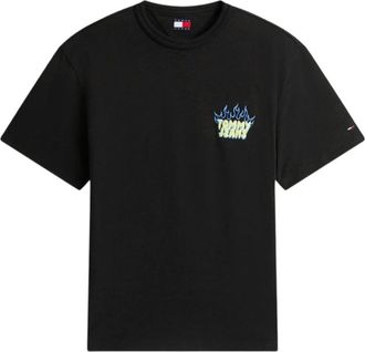 Tommy Hilfiger Homme, Tops, Noir, Taille: XL T-Chemises