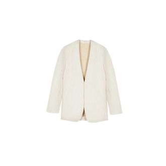 Masscob Eleganter Wei&szlig;er Blazer - - Jackets - Damen - Wei&szlig; - L