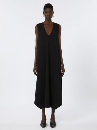 Max Mara Sasia Jersey-Kleid Schwarz