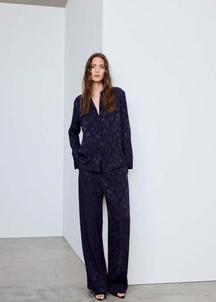 Mango SHIRT CAMMEO-X bleu - Femme - S - MANGO
