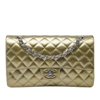 Chanel Pre-owned Double Flap Shoulder Bag - - Pre-owned - Damen - Gelb - ONE SIZE