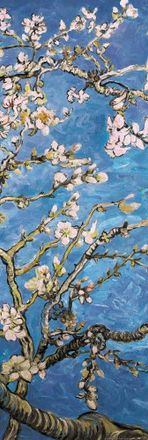 1art1 Vincent Van Gogh Poster Bl&uuml;hende Mandelbaumzweige, 1890 Kunstdruck Bild 158x53 cm