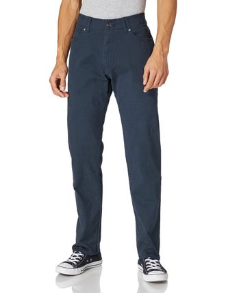 Lee Herren Lige pasform Xm marineblå Jeans, Navy, 32W / 32L EU