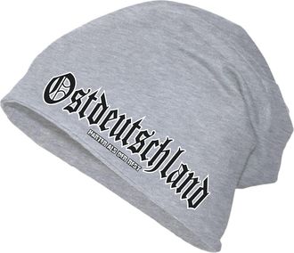 Spass Kostet Long Beanie M&uuml;tze Ostdeutschland H&auml;rter als der Rest Gr&ouml;&szlig;e XS-XXL