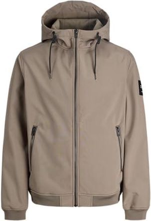 Jack & Jones Jack & Jones Jjebasic Noos Veste Softshell &agrave; Capuche, Falcon, x_l