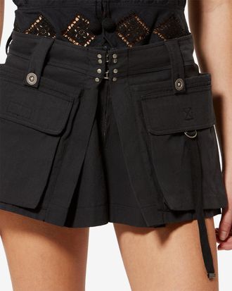 Isabel Marant Short Barta - Femme - Noir - Taille 34 - Isabel Marant