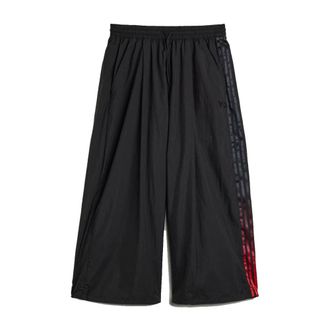 Yohji Yamamoto Wide Nylon Track Pants - - Trousers - Herren - Schwarzk - XS