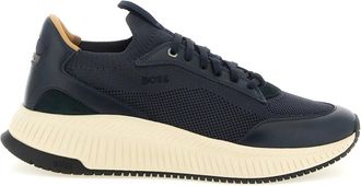 HUGO BOSS Homme, Chaussures, Bleu, Taille: 40 EU Ttnm Evo Knit Baskets