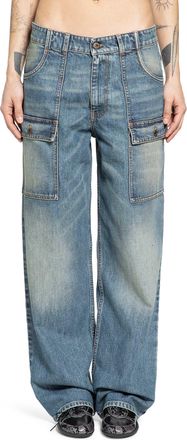Miu Miu Cargo Denim Trousers