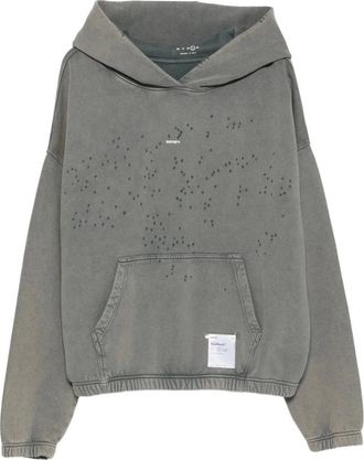 SATISFY Satisfy, Homme, Sweatshirts et sweats &agrave; capuche, Noir, Taille: L MothTech Sweat &agrave; capuche