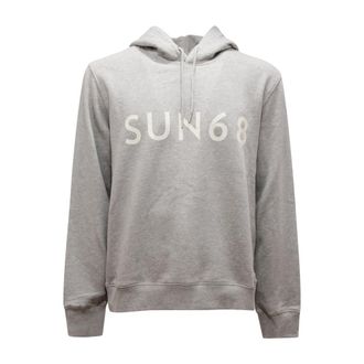 Sun 68 F44121 Hoodie - - Sweatshirts & Hoodies - Herren - Grau - L