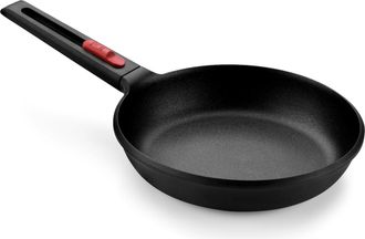 Bra Braisogona A421228 Infinity Bratpfanne aus Aluminiumguss, 28 cm, Schwarz