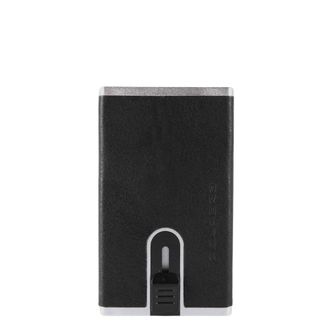 Piquadro Kreditkartenetui mit Schiebesystem - - Accessories - Herren - Schwarzk - ONE SIZE