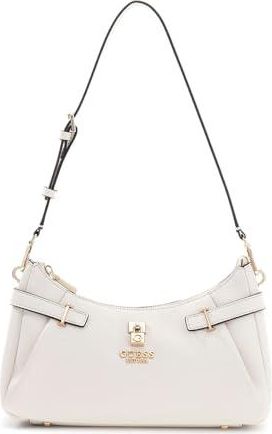 Guess sac &agrave; &eacute;paule Yesba Shoulder Bag Cream White &eacute;cru