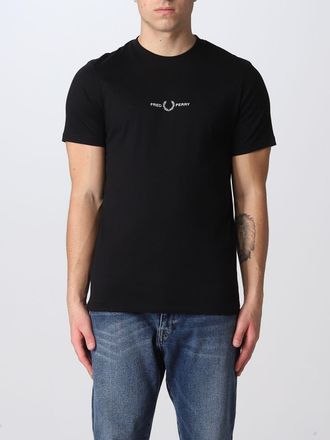 Fred Perry T-Shirt FRED PERRY Herren Farbe Schwarz