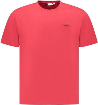 Pepe Jeans London Homme, Tops, Rouge, Taille: S T-shirt Homme en Coton Rouge