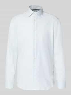 Christian Berg Regular Fit Business Hemd aus Baumwolle mit Kentkragen