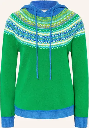 Erib&eacute; Erib&eacute; Strick-Hoodie Alpine gruen