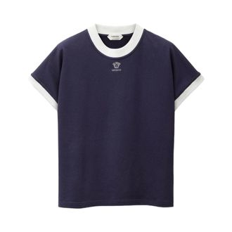 Versace T-Shirts - - Tops - Herren - Blau - S