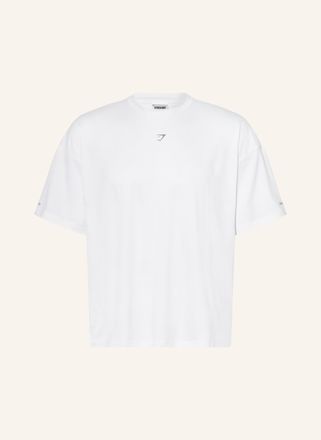 Gymshark Gymshark Laufshirt Better Level Run Graphic weiss