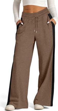 Generic Pantalons Sport pour Femme Large D&eacute;t&eacute; Pant Longue Respirant Comfy Confortable Streetwear Classique Tendance Tenue Fluide Casual Taille Haute 2026 Pant