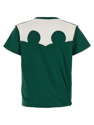 Maison Margiela Western Patchwork Cotton T-shirt - Green