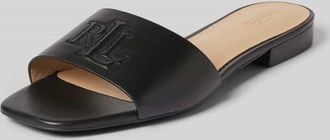 Lauren Ralph Lauren Slides mit Label-Stitching Modell EVERLEY