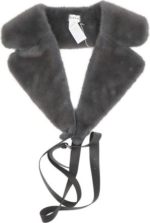 P.A.R.O.S.H. P.a.r.o.s.h., Femme, Accessoires, Gris, Taille: ONE Size Pulse Fur Neck