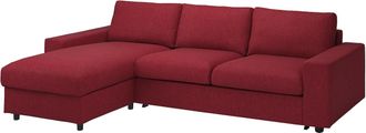 IKEA VIMLE Bezug für 3er-Bettsofa mit Récam