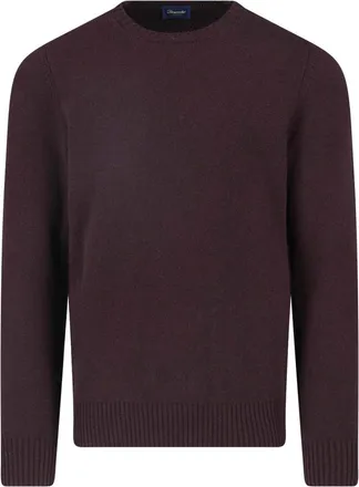 Drumohr Pull Col Rond - Marron