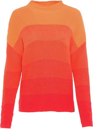 Camel Active Camel Active Womenswear Damen 3095365K70 Pullover, FRESH ORANGE, XL