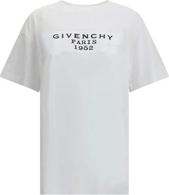 Givenchy t-shirt à logo imprimé - Blanc